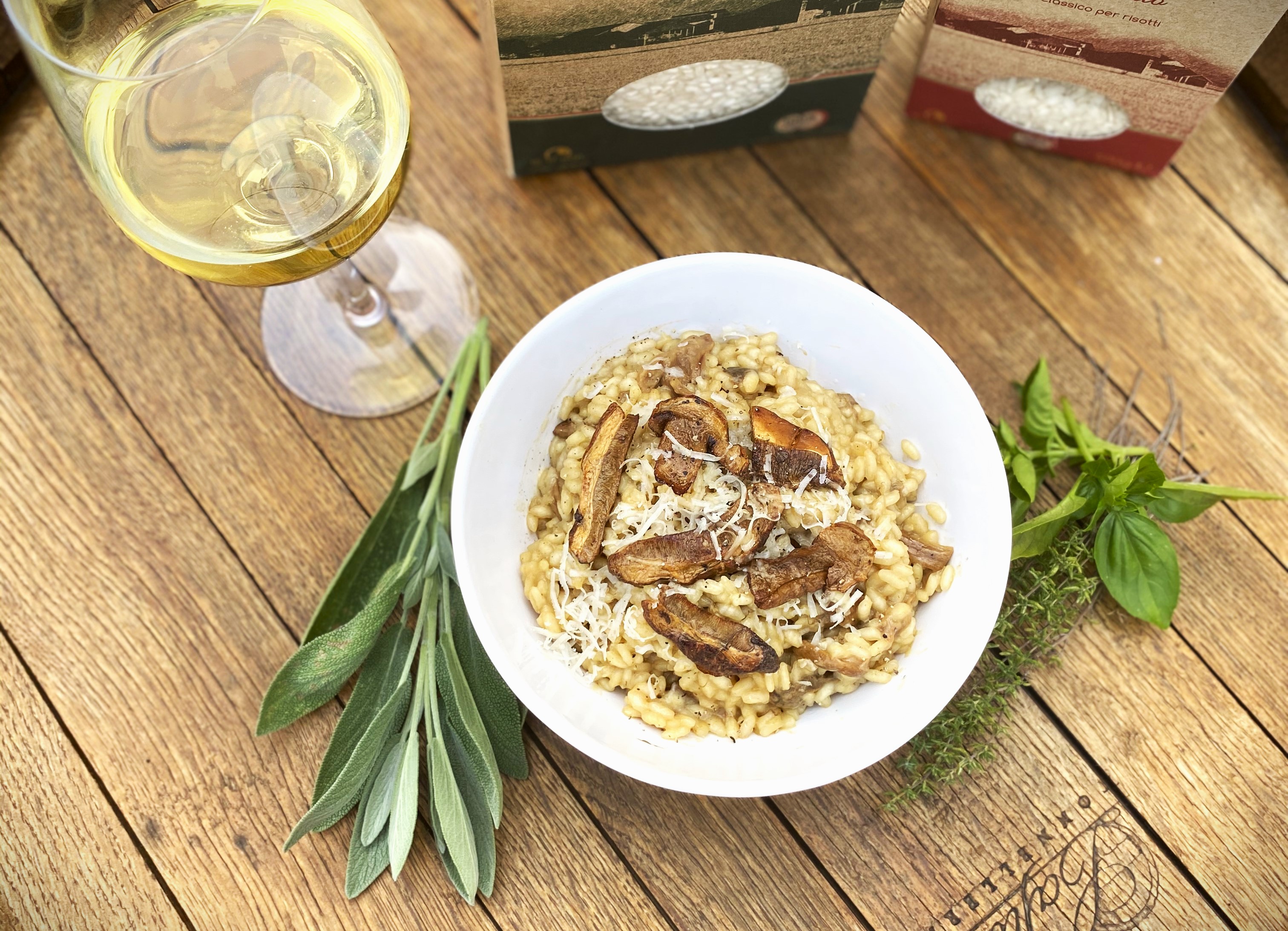 Porcini Mushroom Risotto – Gabi's Italian Food Blog