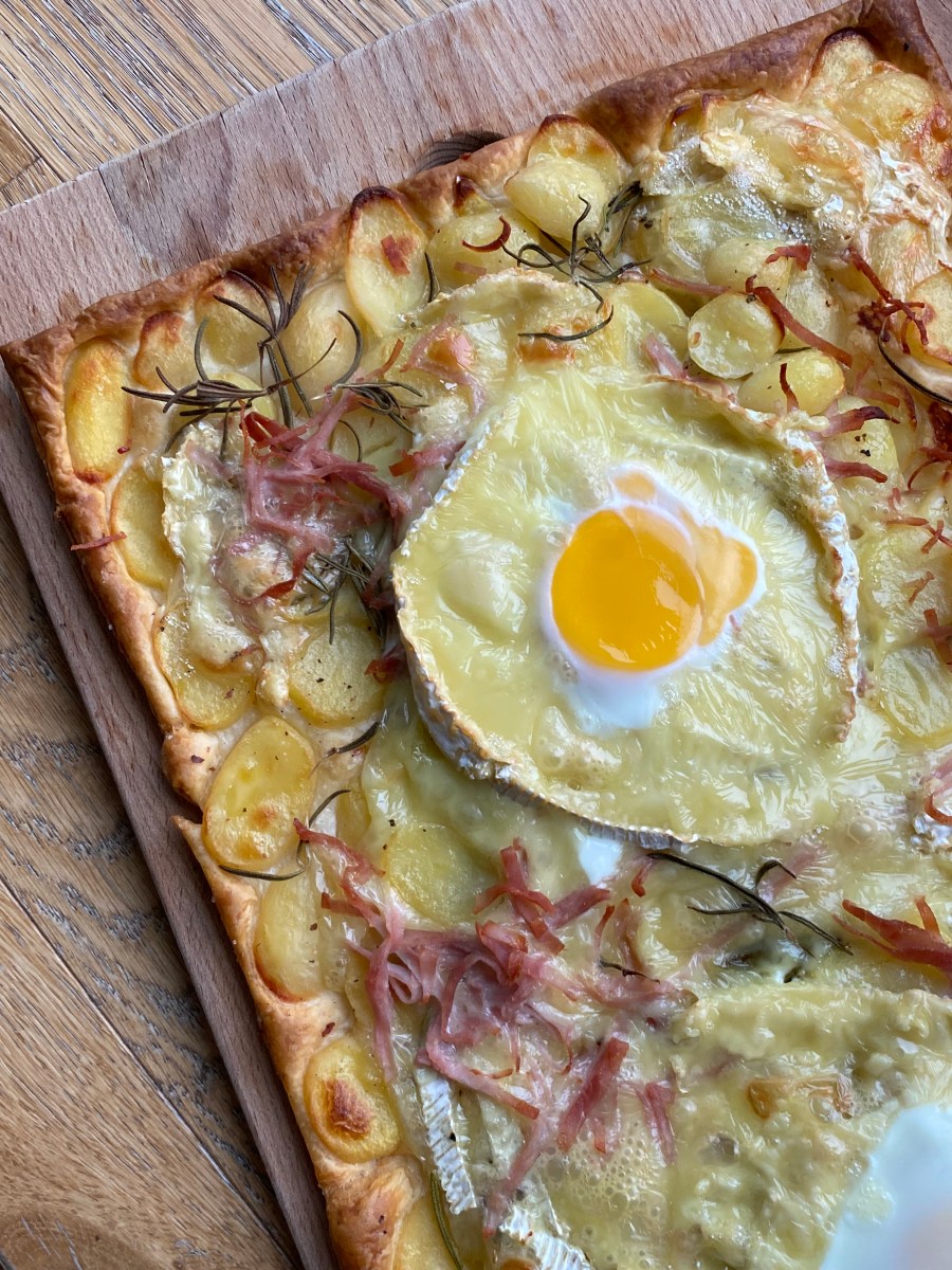 Filo Dough Pizza with Ham, Cheese & Potatoes – Gabi's Italian Food Blog