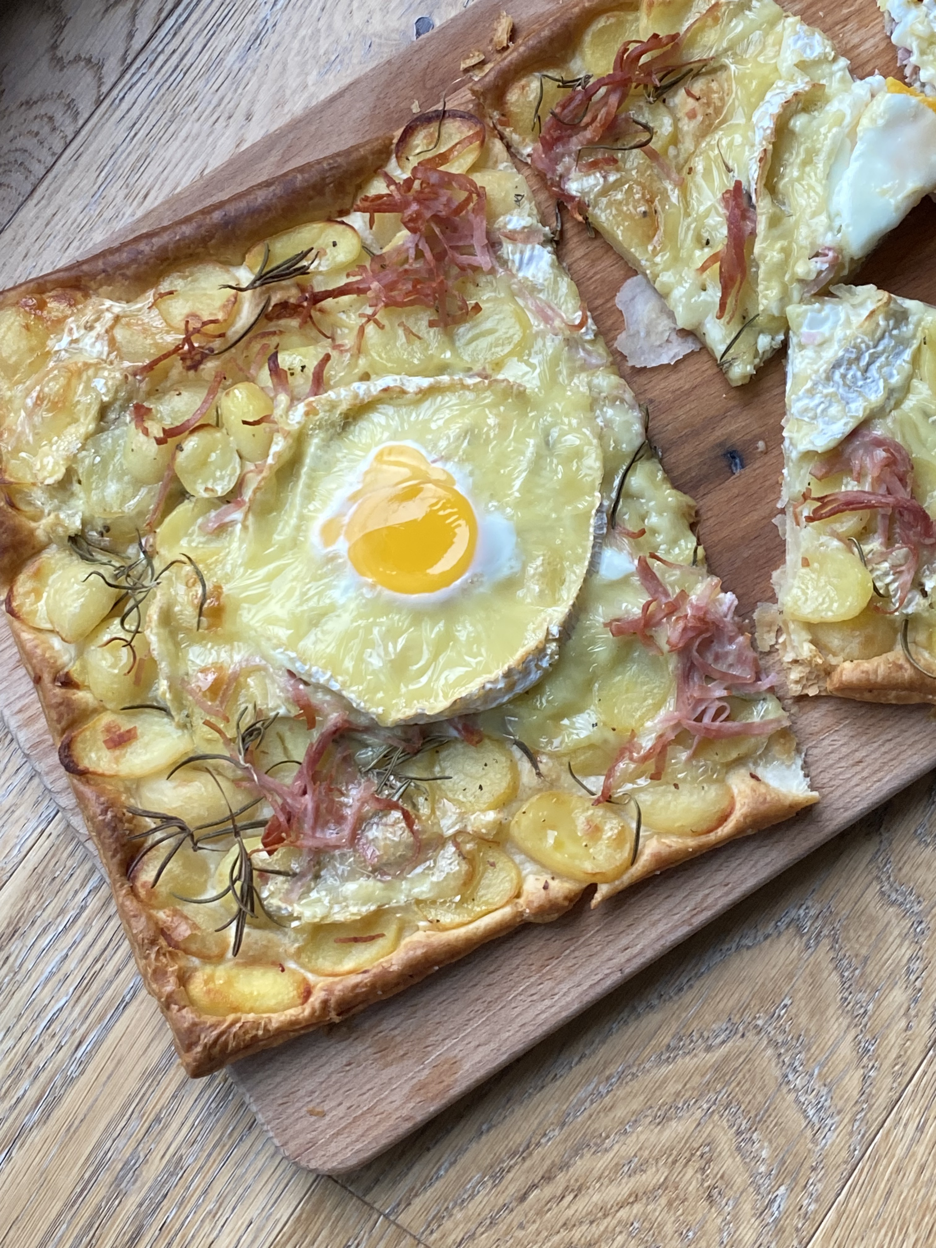 Filo Dough Pizza with Ham, Cheese & Potatoes – Gabi's Italian Food Blog