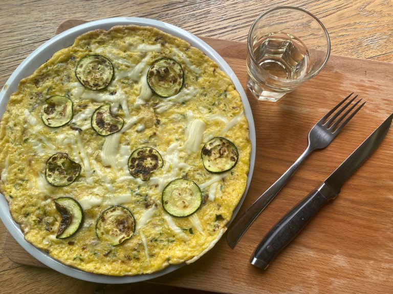 Vegetarian Zucchini Omelette – Gabi's Italian Food Blog