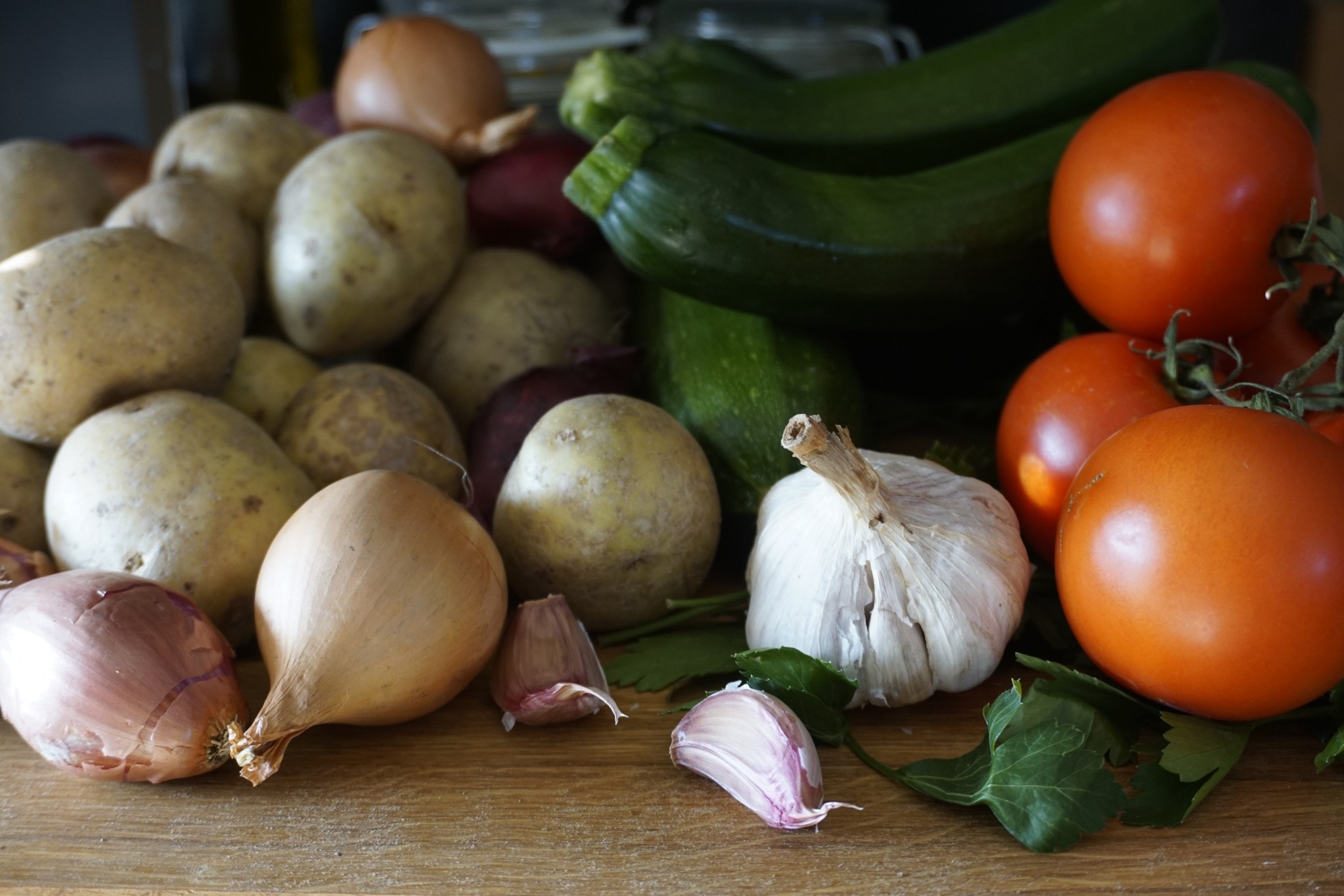Stir-Fried Zucchini and Potatoes with Tomato Sauce – Gabi's Italian ...