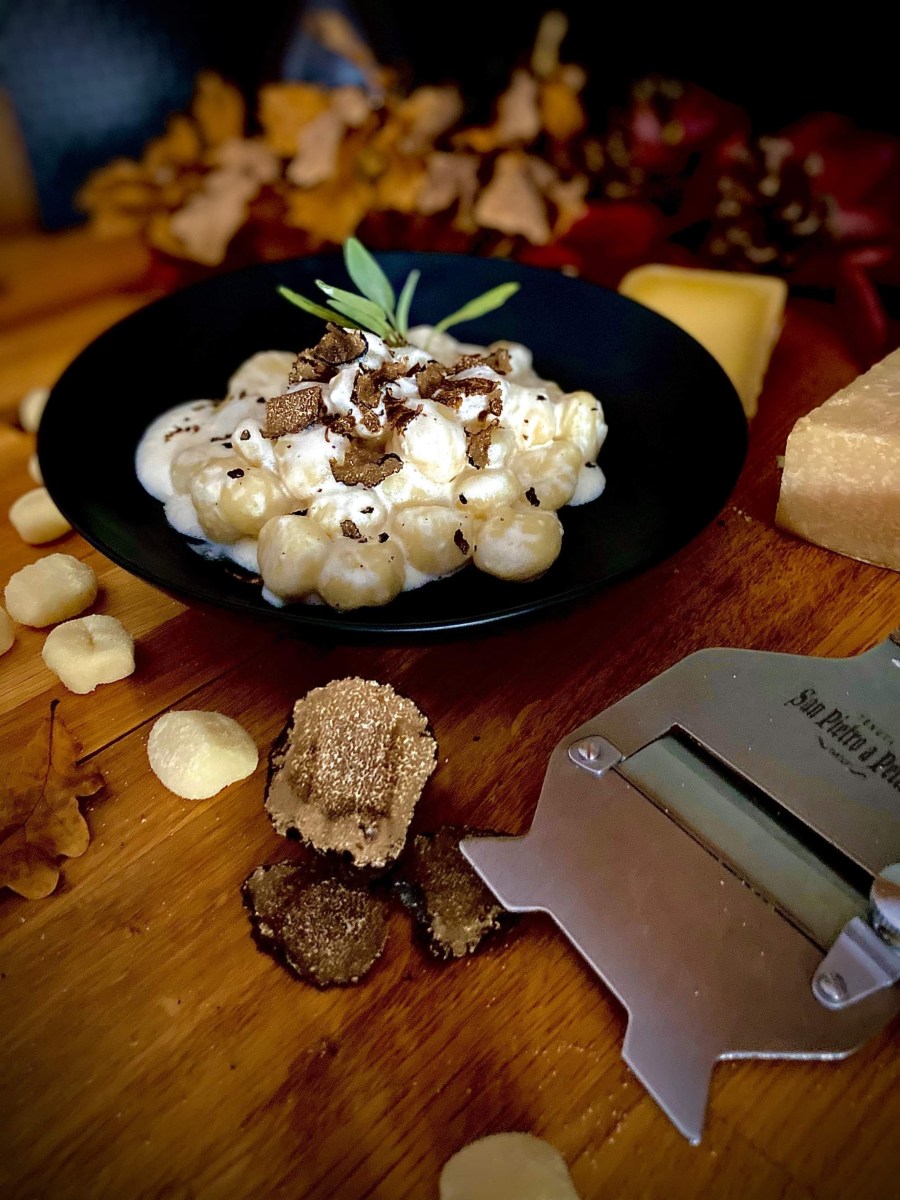 Gnocchi in Fontina Cheese Fondue with Black Truffle – Gabi's Italian ...