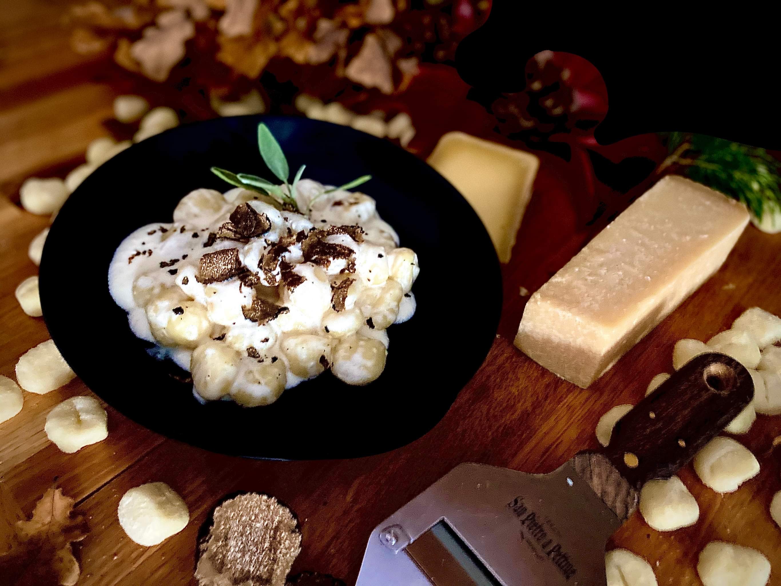 Gnocchi in Fontina Cheese Fondue with Black Truffle – Gabi's Italian ...